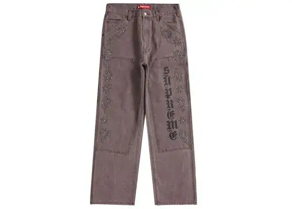Supreme Double Knee Painter Pant RUST 32