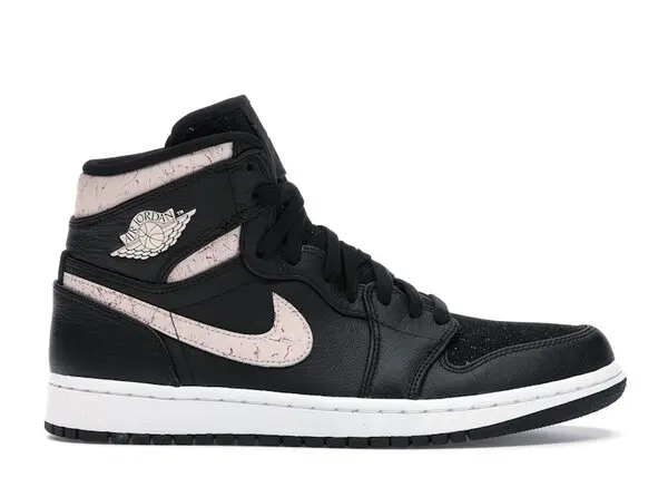 JORDAN 1 Retro High - Black/silt Red/rush Maroon