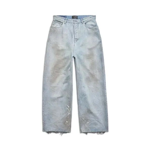 Balenciaga Baggy Trousers - Blue