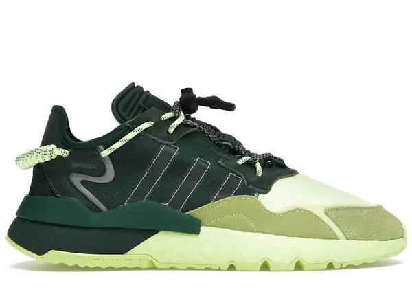 Adidas Nite Jogger Beyonce Ivy Park - Dark Green/high/res Yellow