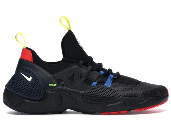 Nike Huarache Edge Heron Preston Sneakers - Black/blue/yellow