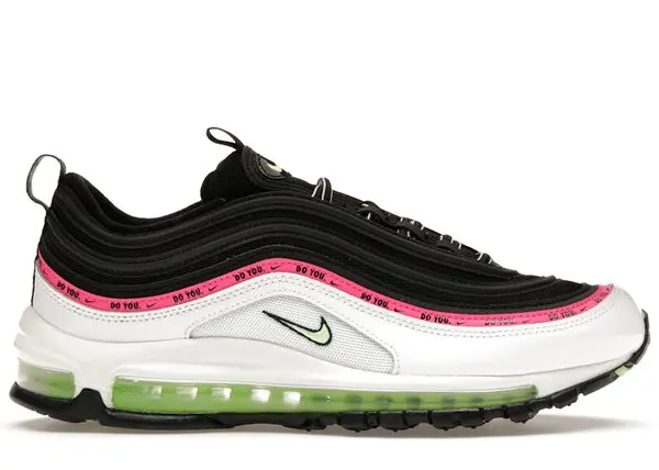 Nike Air Max 97 Sneakers - Black/white/hyper Pink