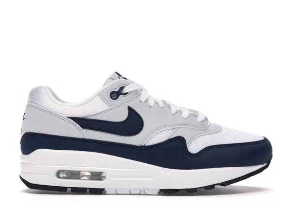 Nike Air Max 1 Sneakers - White/obsidian/pure Platinum