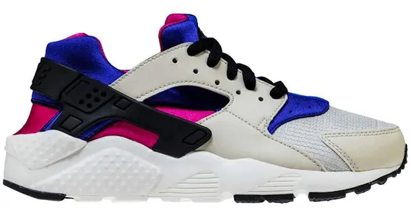 Nike Huarache Run Sneakers - Desert Sand/black Watermelon/persion Violet