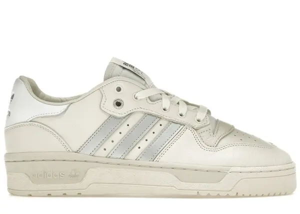 Adidas Rivalry Low Consortium Sneakers - Chalk White/silver Metallic/grey One