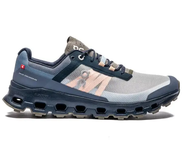 On Running Cloudvistain - Midnight/olive