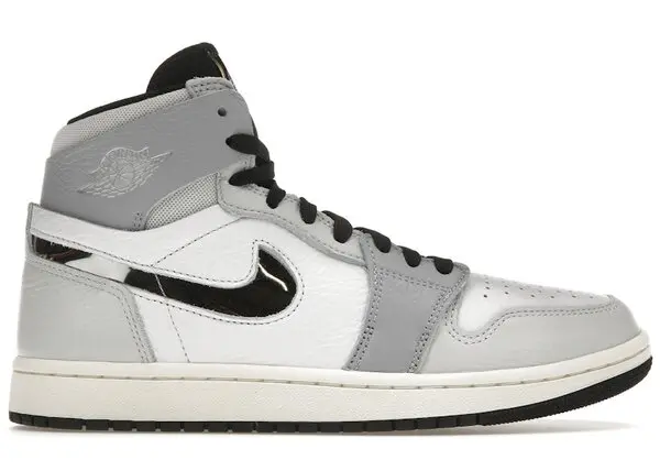 JORDAN 1 High Zoom Air Cmft 2 Chicago Collective - White/photon Dust/wolf Grey
