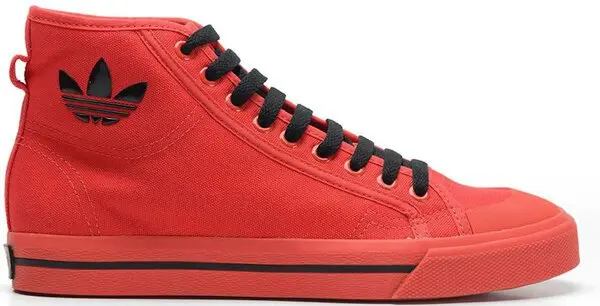 Adidas Rs Matrix Spirit Hi Raf Simons Sneakers - Tomato/core Black