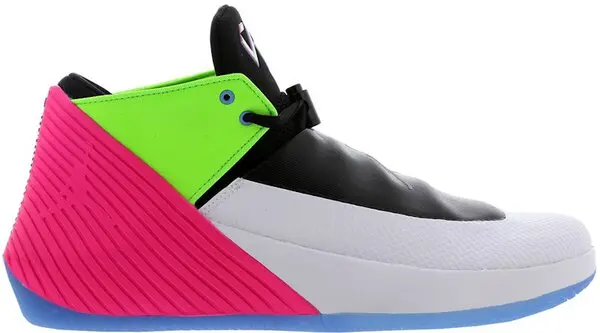 JORDAN Why Not Zer0.1 Low Quai 54 Sneakers - White/metallic Silver/black