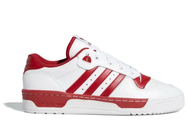 Adidas Rivalry Low - Cloud White/active Maroon