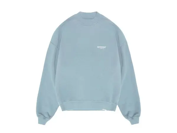 REPRESENT Owners Club Sweater - Powder Blue