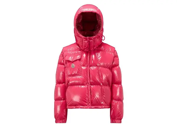 Moncler Karakorum Ripstop Short Down Jacket - Fuchsia (i20931a0018359607541)