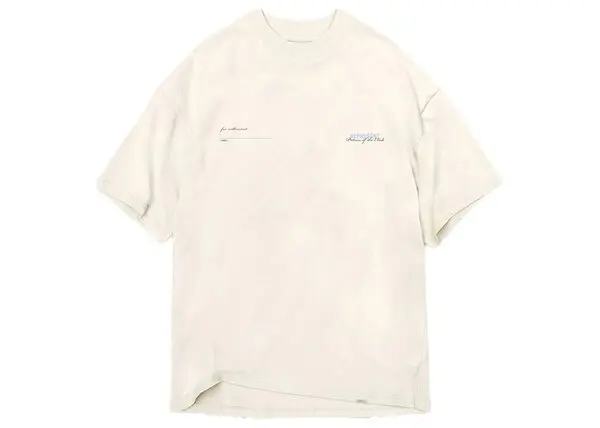 REPRESENT Patron Of The Club T-shirt - Flat White