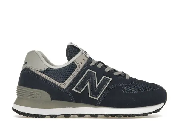 NEW BALANCE 574 Core Sneakers - Navy Blue/white