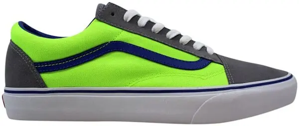 VANS Old Skool Britein Sneakers - Frost Gray/neon Green