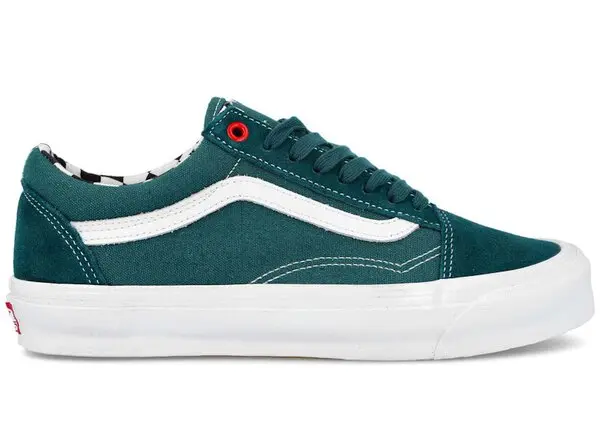 VANS Og Old Skool Lx Sneakers - Green/white