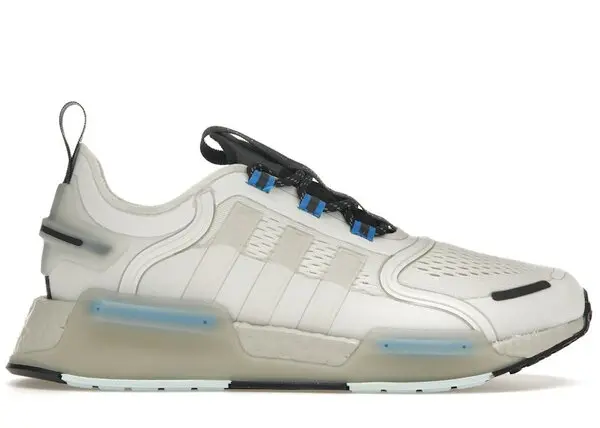Adidas Nmd R1 V3 Sneakers - Crystal White/cloud White/blue Rush