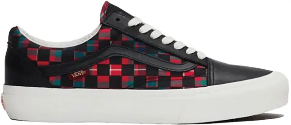 VANS Old Skool Baracuta Sneakers - Black/tartan Plaid/marshmallow