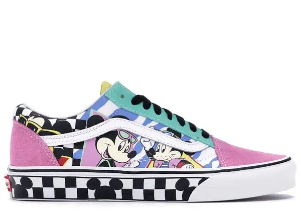VANS Old Skool Disney 80s Mickey Sneakers - True White