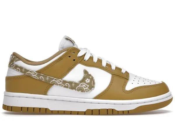 Nike Dunk Low Essential Paisley Pack Sneakers - White/barley
