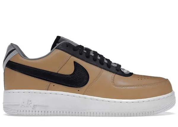 Nike Air Force 1 Low Sneakers - Vachetta Tan/black