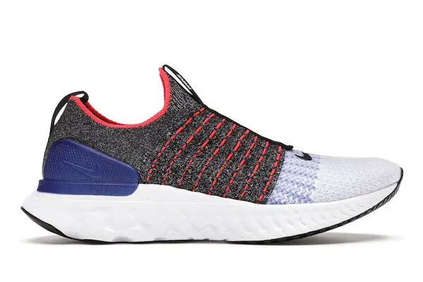 Nike React Phantom Run Flyknit 2 - Black/red Orbit/green Spark