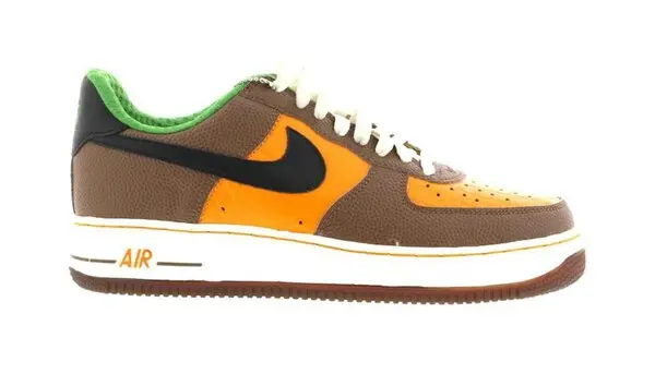 Nike Air Force 1 Low Super Bowl Sneakers - Shock Orange/black/bison