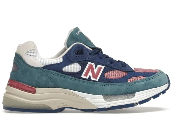 NEW BALANCE 992 Sneakers - Blue/teal/rose