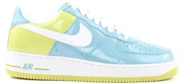 Nike Force 1 Low Top Sneakers - Flash/white/atomic Green