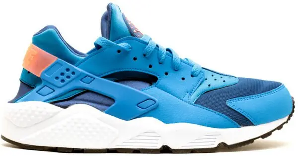 Nike Air Huarache Sneakers - Gym Blue/pht Bl/brght Mng