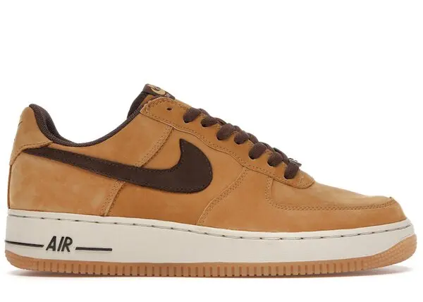 Nike Air Force 1 Low Waterproof Sneakers - Wheat/baroque Brown/net