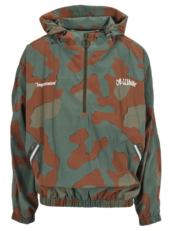 Off-White Camouflage Windbreaker
