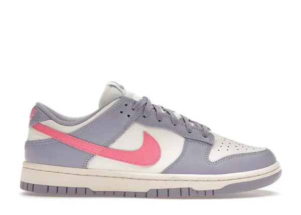 Nike Dunk Low Sneakers - Indigo Haze/coral Chalk/sail