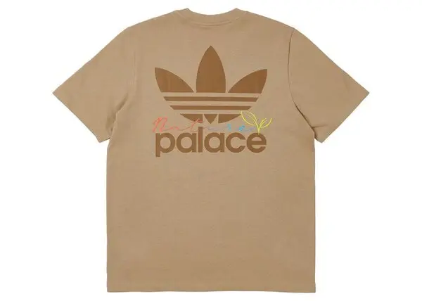 PALACE X Adidas Nature Tee Shirt - Blanch Cargo