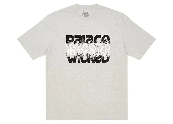 PALACE Wicked T-shirt - Grey Marl
