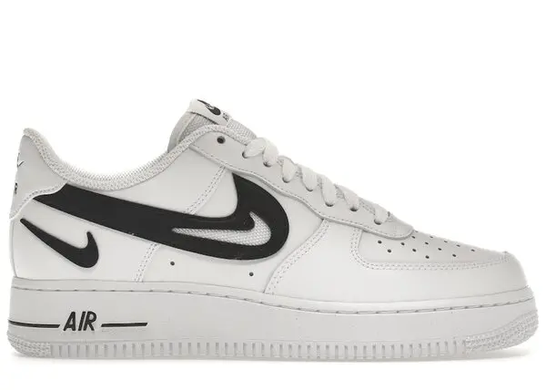 Nike Air Force 1 Low '07 Fm Cut Out Swoosh - White/black