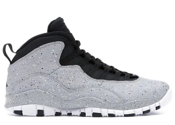 JORDAN Retro Light Smoke Grey - Light Smoke Grey/black/university Red