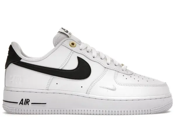 Nike Air Force 1 Low '07 Lv8 40th Anniversary Sneakers - White/black