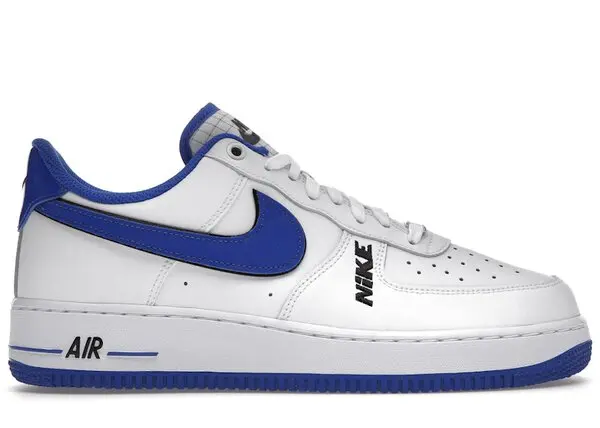 Nike Force 1 Low '07 Lv8 Motocross Sneakers - White/royal Blue/black