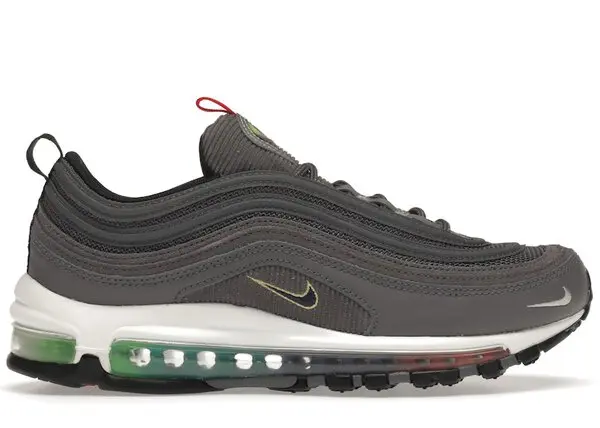 Nike Air Max 97 Se Evolution Of Icons - Light Graphite/black/persian Violet