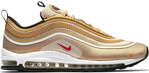 Nike Air Max 97 Ultra 17 Sneakers - Metallic Gold/black/white