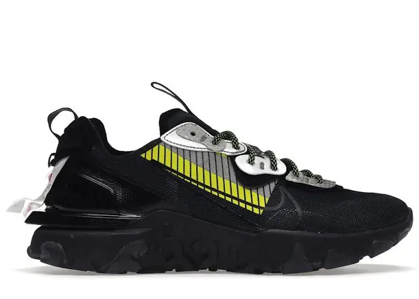 Nike React Vision Premium 3m Sneakers - Anthracite/black/volt