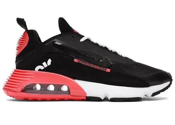 Nike Air Max 2090 Reverse Duck Camo Sneakers - Infrared/black/dark Sage