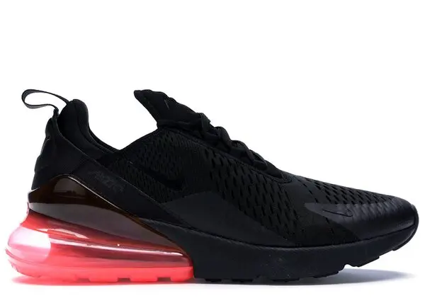 Nike Air Max 270 - Black/hot Punch