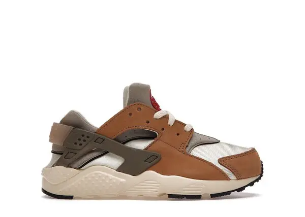 Nike Huarache Stussy Sneakers - Desert Oak/reed/light Straw