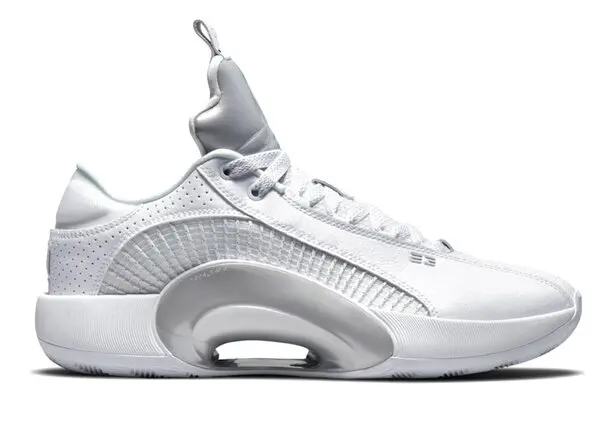 JORDAN Xxxv Low Sneakers - White/metallic Silver