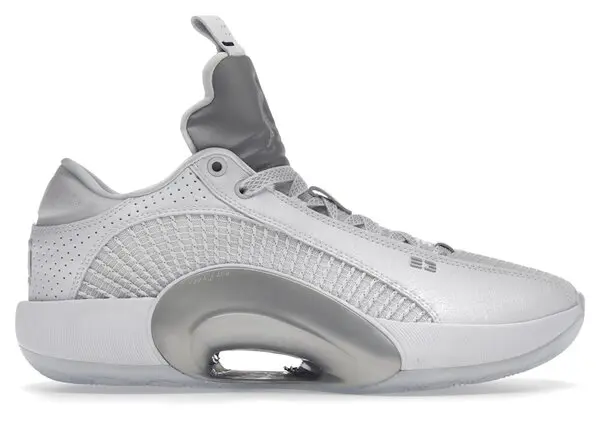 JORDAN Air Xxxv Low Sneakers - White/metallic Silver