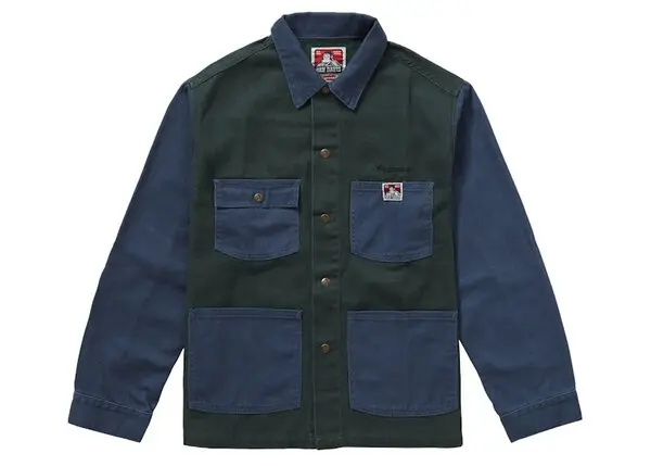 Supreme Ben Davis Chore Coat - Navy Blue