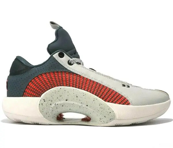 JORDAN Xxxv Low Sneakers - Light Silver/black/hasta