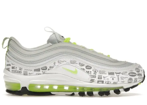 Nike Max 97 Volt Reflective Logo Sneakers